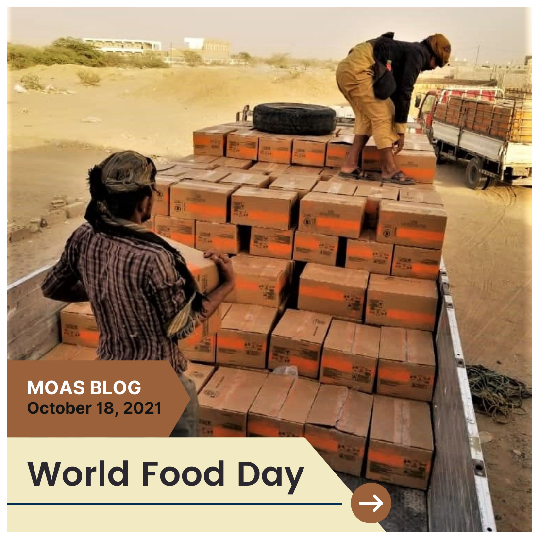 World Food Day: local partnership and humanitarian action - MOAS
