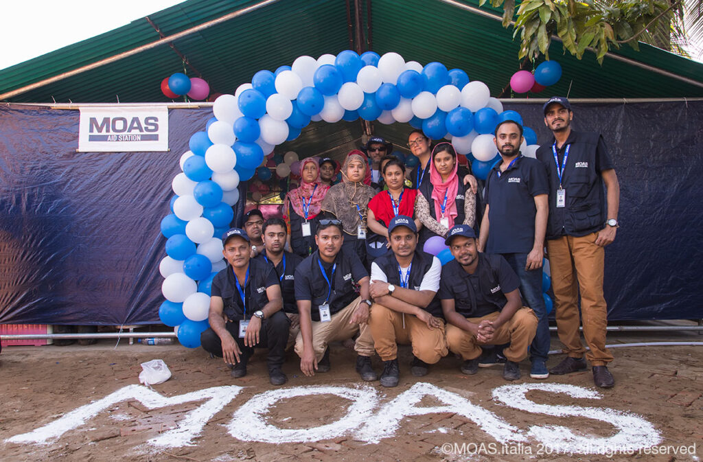 MOAS Opens First Aid Station in Shamlapur - MOAS