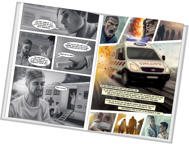 The MOAS Graphic Novel To Celebrate a Decade of Bravery - MOAS